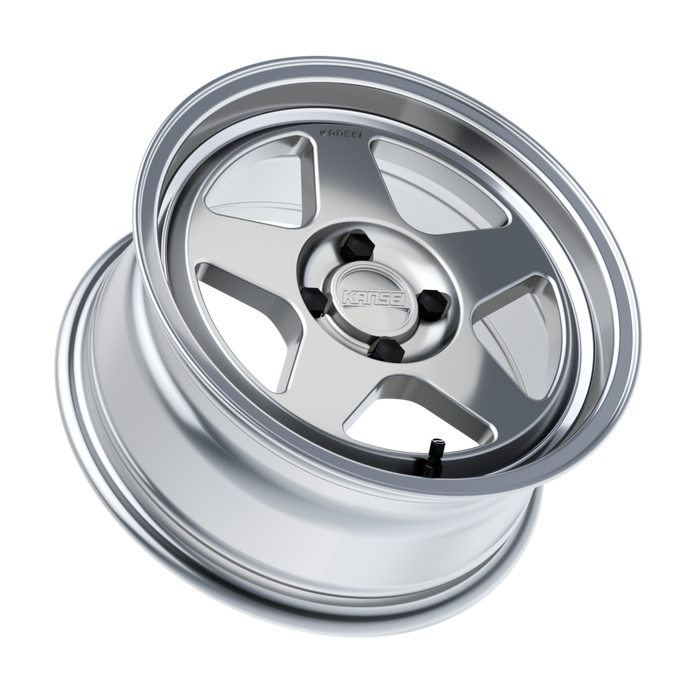 KNP 15" - Hyper Silver Machined Lip – Kansei Wheels