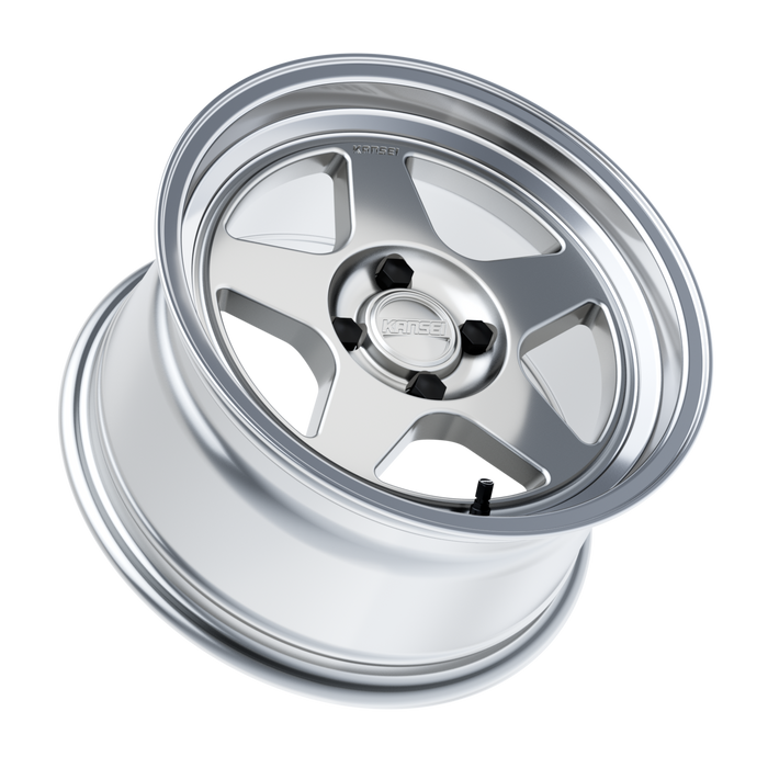 KNP 15" - Hyper Silver Machined Lip – Kansei Wheels