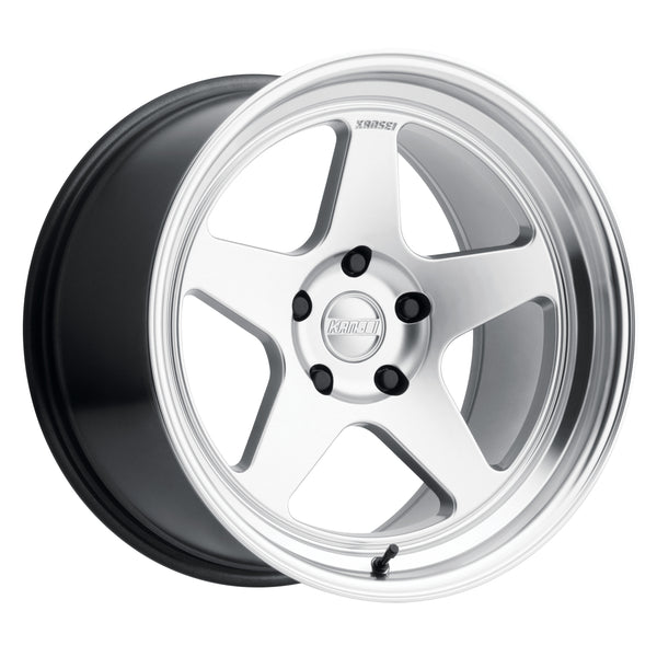 KNP - Hyper Silver with Bright Machined Lip – Kansei Wheels