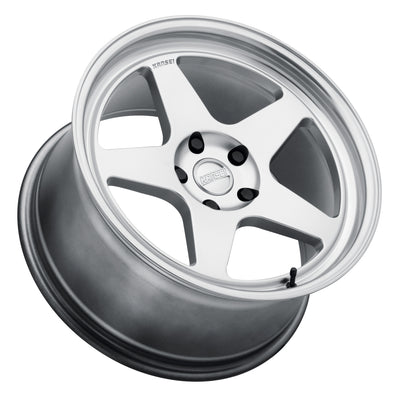 KNP - Hyper Silver with Bright Machined Lip – Kansei Wheels